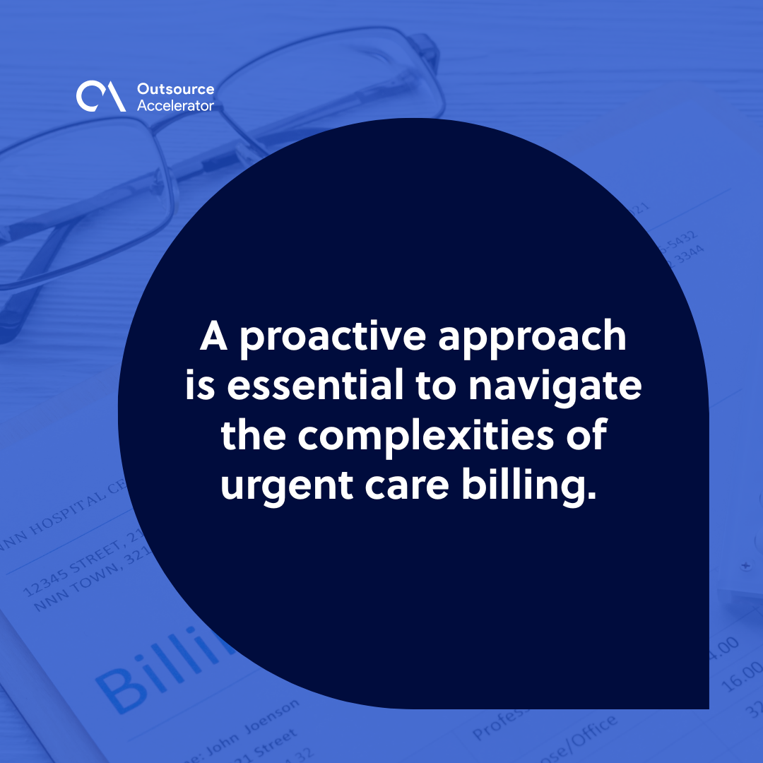 Navigating the ins and outs of urgent care billing | Outsource Accelerator