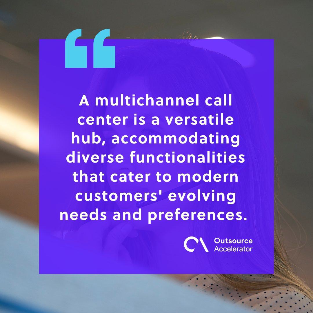 Multichannel call center: Functionalities and requirements | Outsource ...