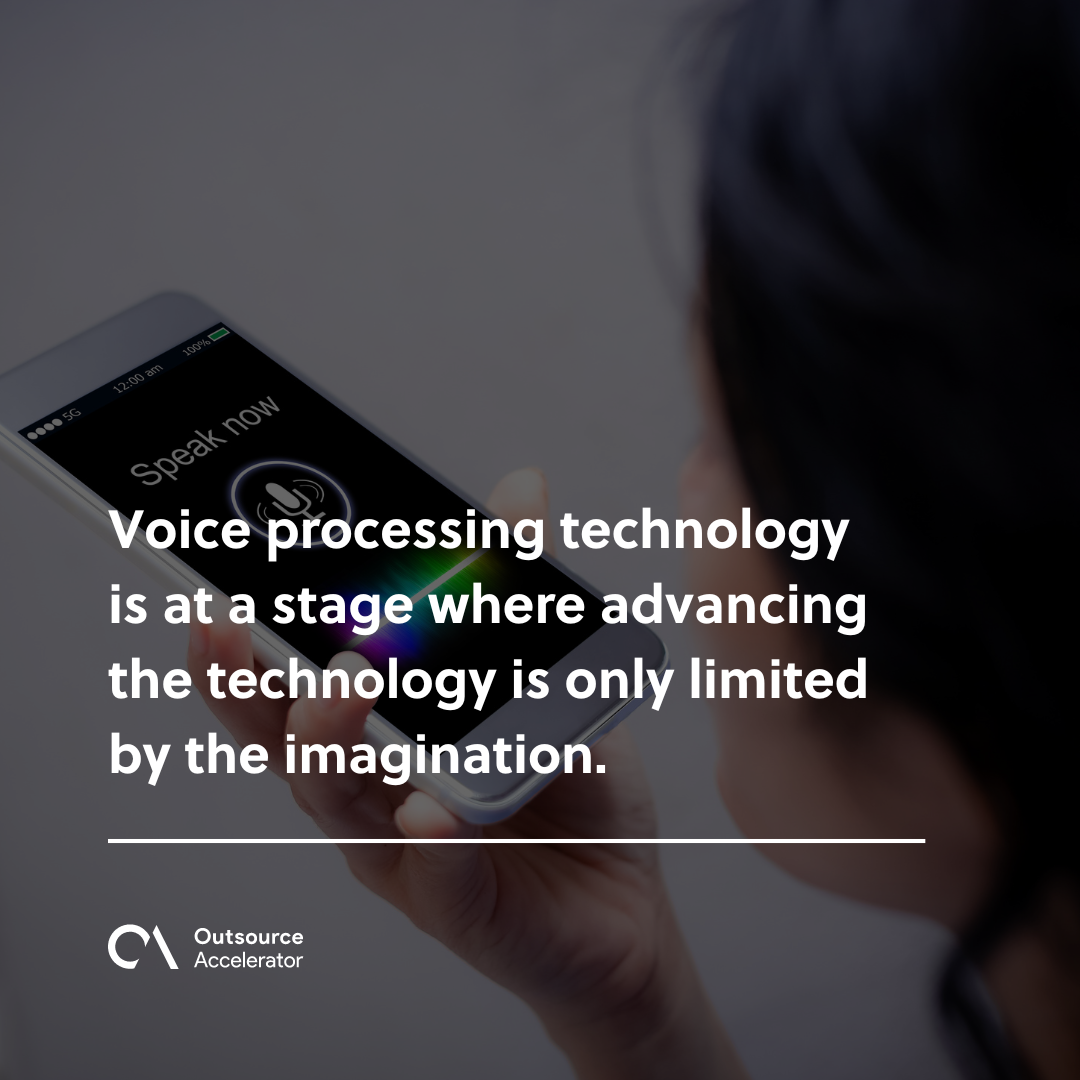 Revolutionizing interactions through voice processing | Outsource Accelerator