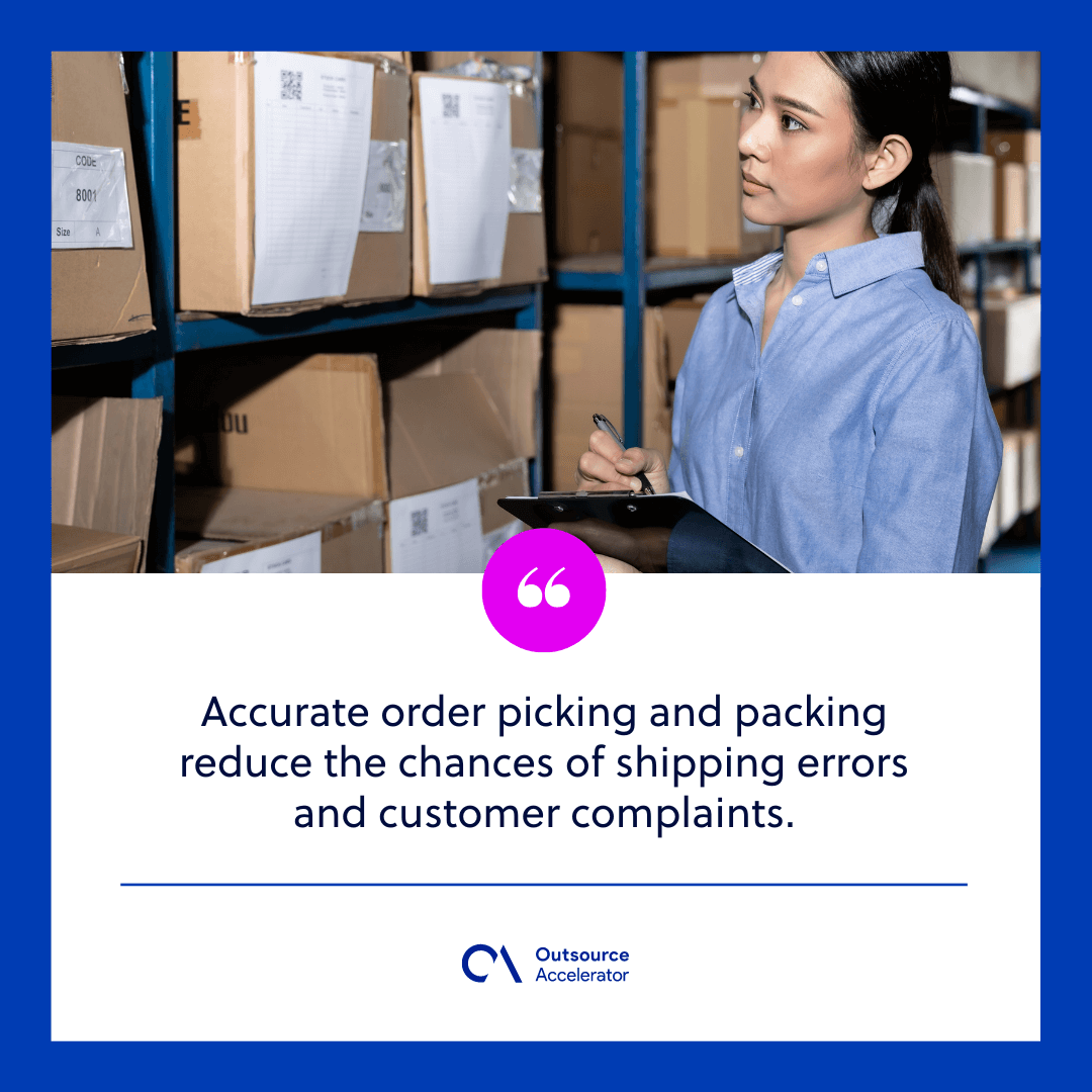 Pick and pack: Optimizing order fulfillment | Outsource Accelerator