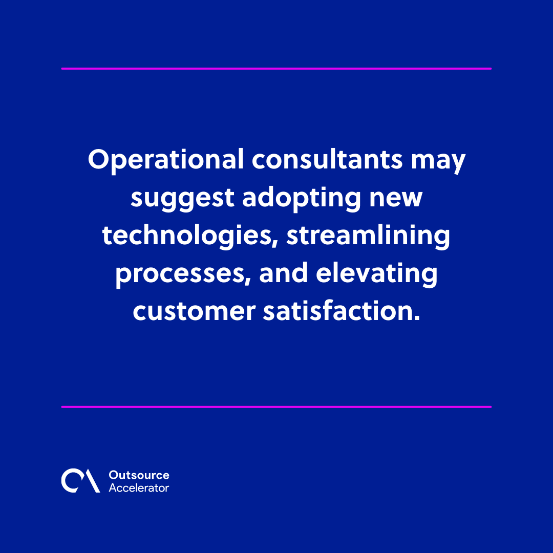 Essential insights into the field of operational consulting | Outsource ...