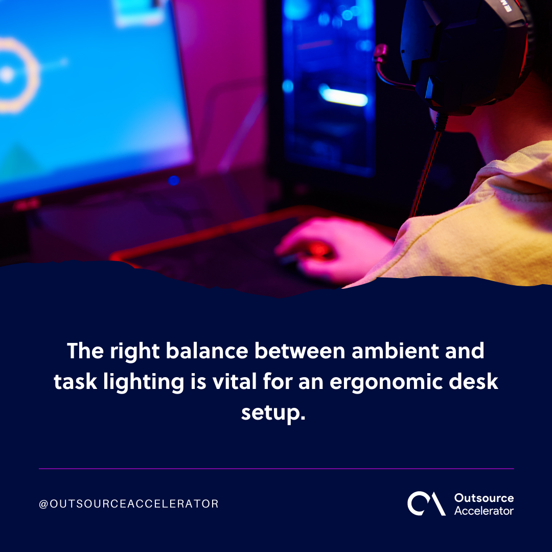 Ergonomic desk setup: Why is it a must for remote workers? | Outsource ...