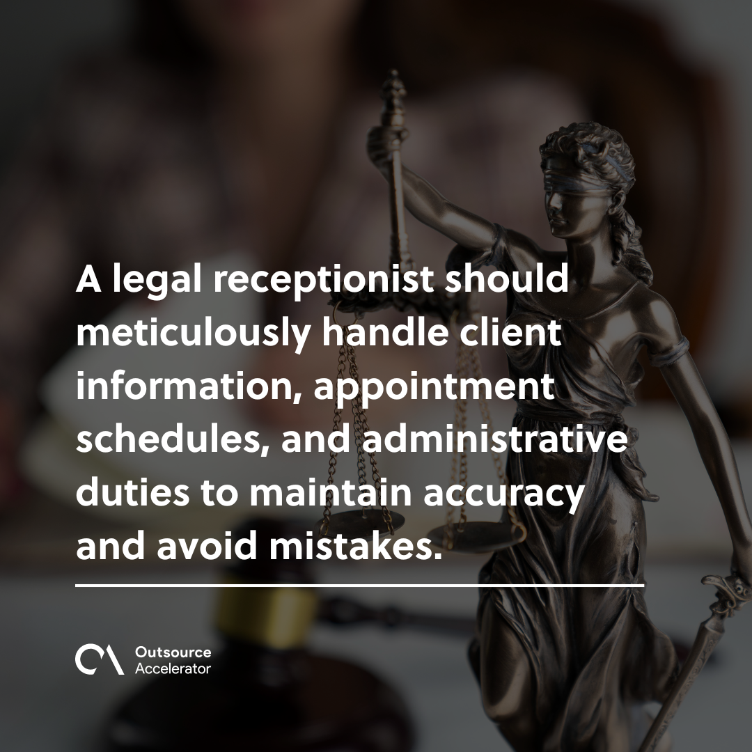 Exploring The Role Of A Legal Receptionist In Law Firms | Outsource 