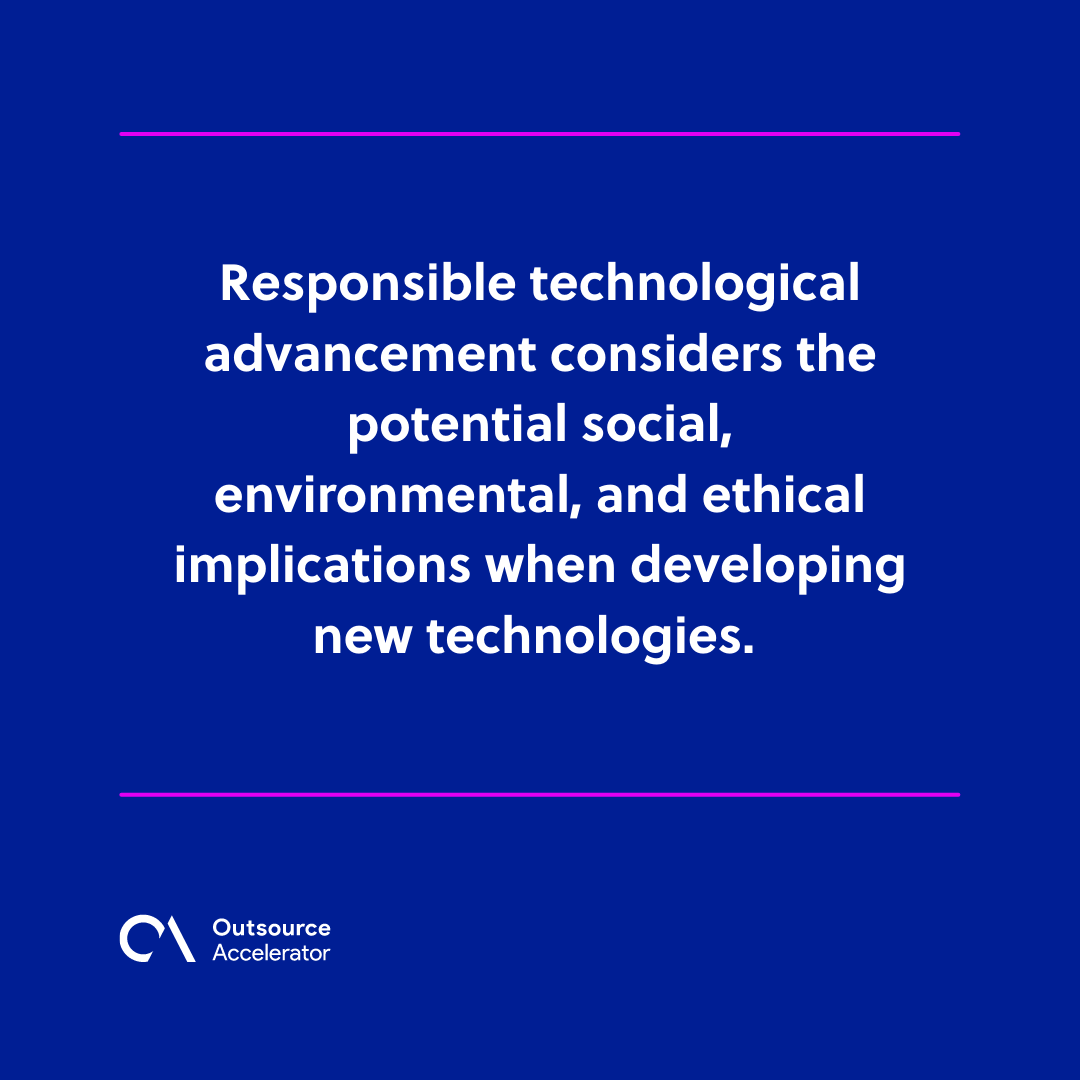 How technological advancement changes society | Outsource Accelerator