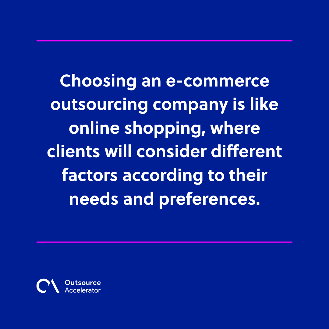 Growing your business through e-commerce outsourcing | Outsource Accelerator