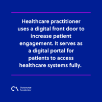 Digital front door: Revolutionizing patient engagement | Outsource ...