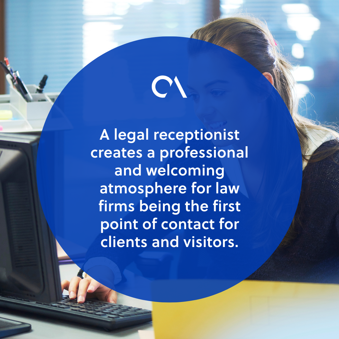 Exploring the role of a legal receptionist in law firms | Outsource ...