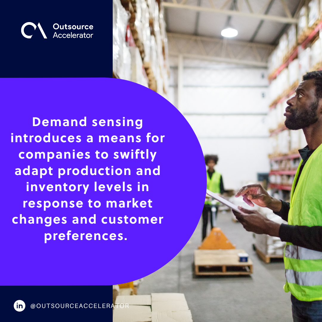 Enhancing supply chain efficiency through demand sensing | Outsource ...