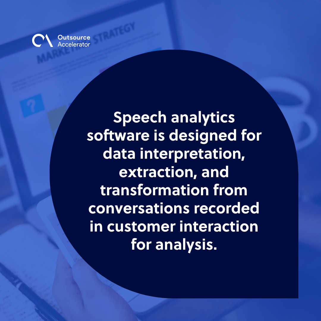 12 best speech analytics software for 2025 | Outsource Accelerator