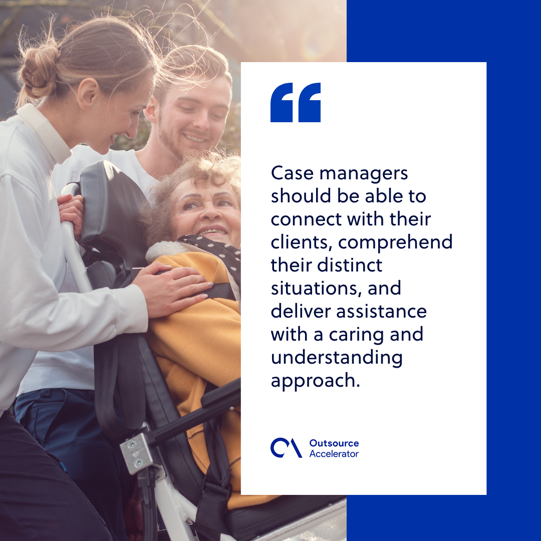 Exploring the role of a case manager | Outsource Accelerator