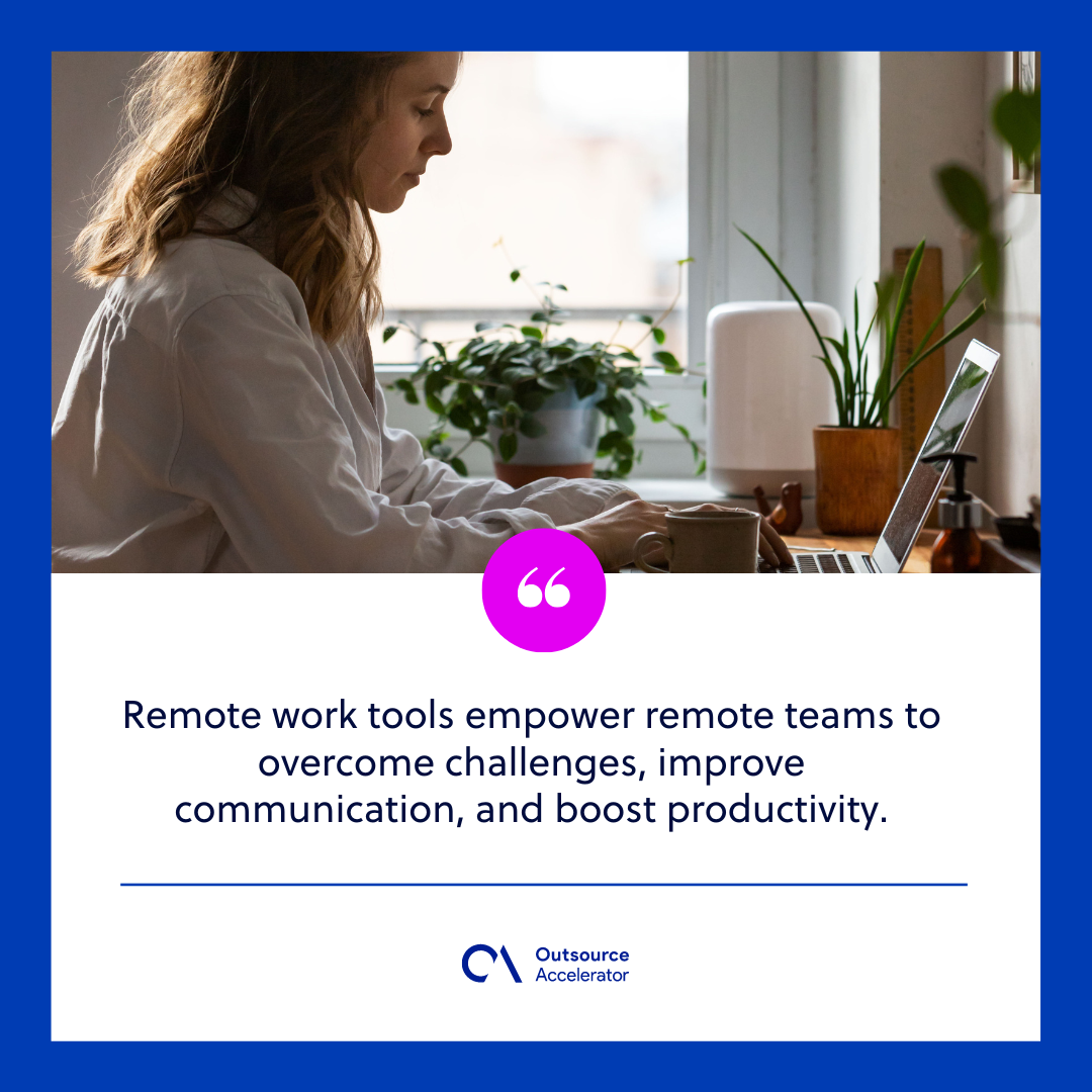 12 premier remote work software for teleworking teams | Outsource ...