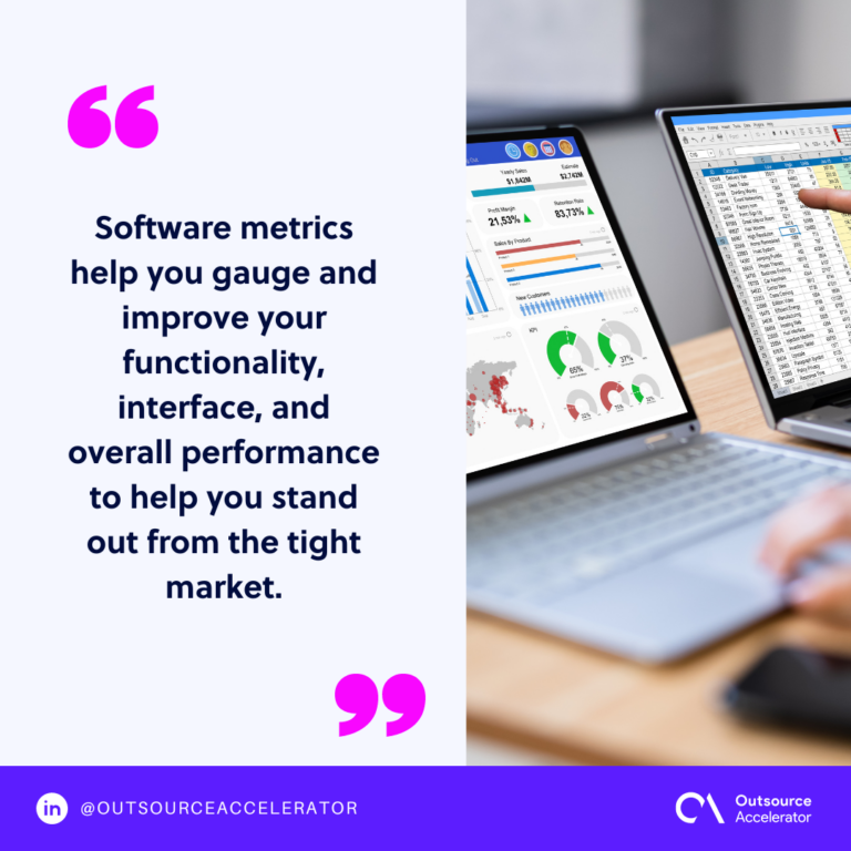 10 key software quality metrics to focus on | Outsource Accelerator