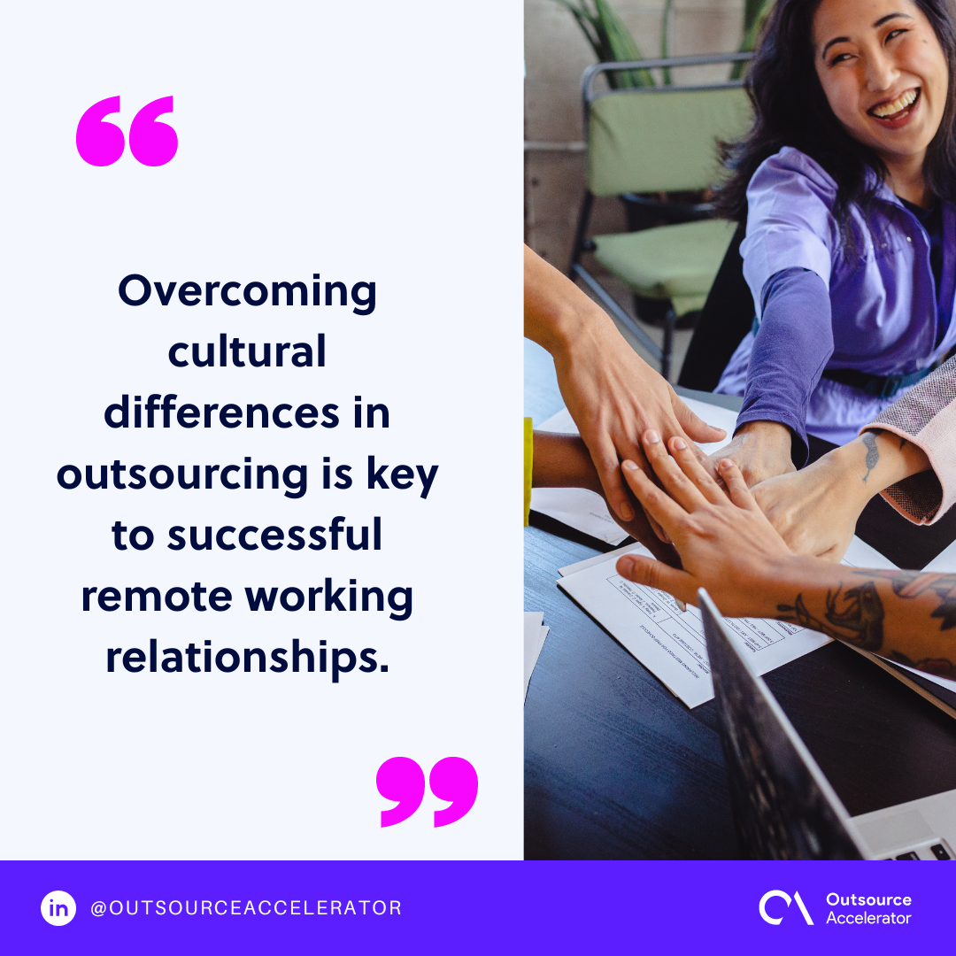 Overcoming cultural differences in outsourcing