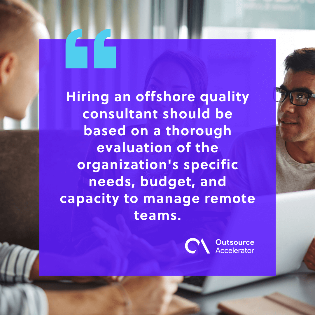 How a quality consultant improves your offerings | Outsource Accelerator