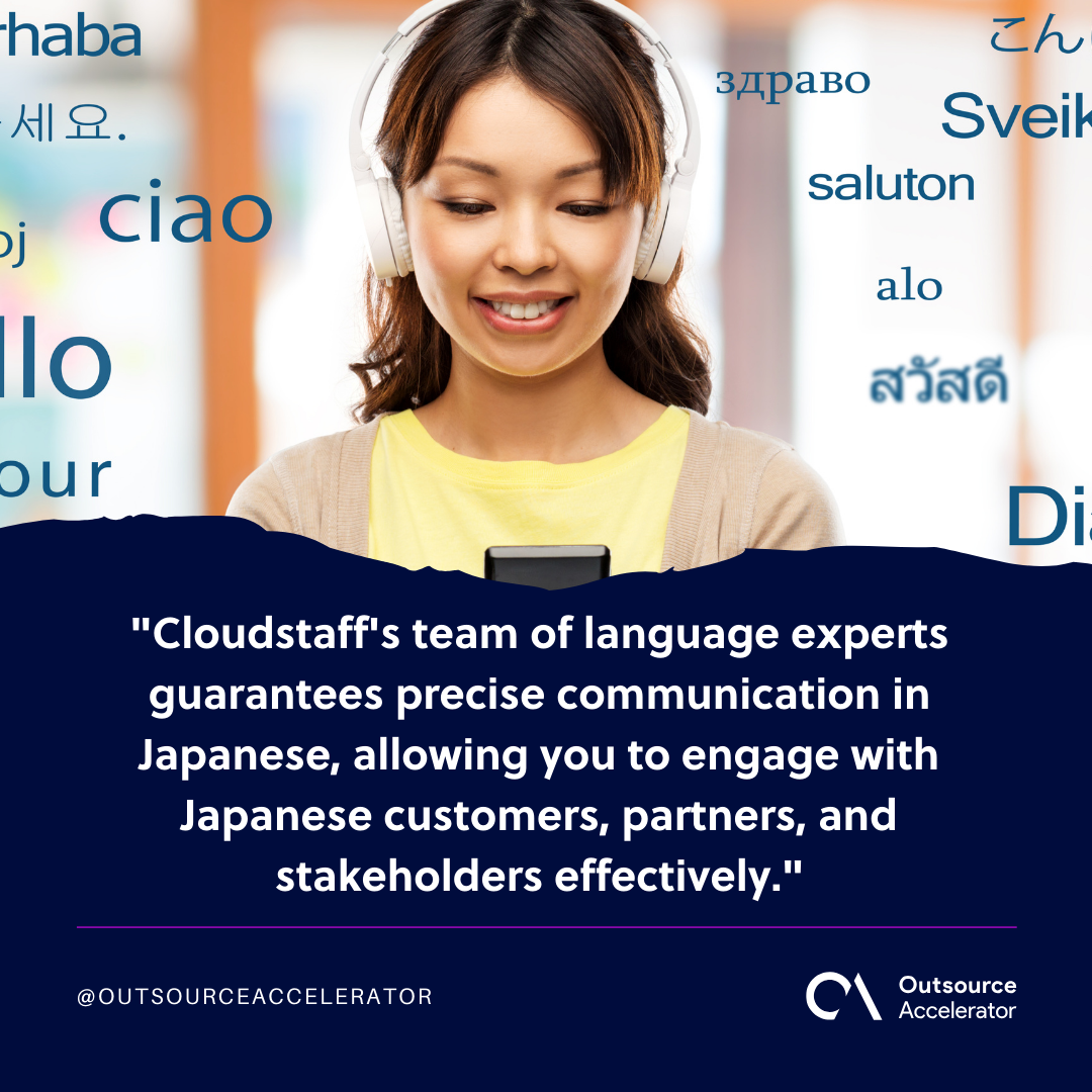 Exploring Cloudstaff's language support services | Outsource Accelerator