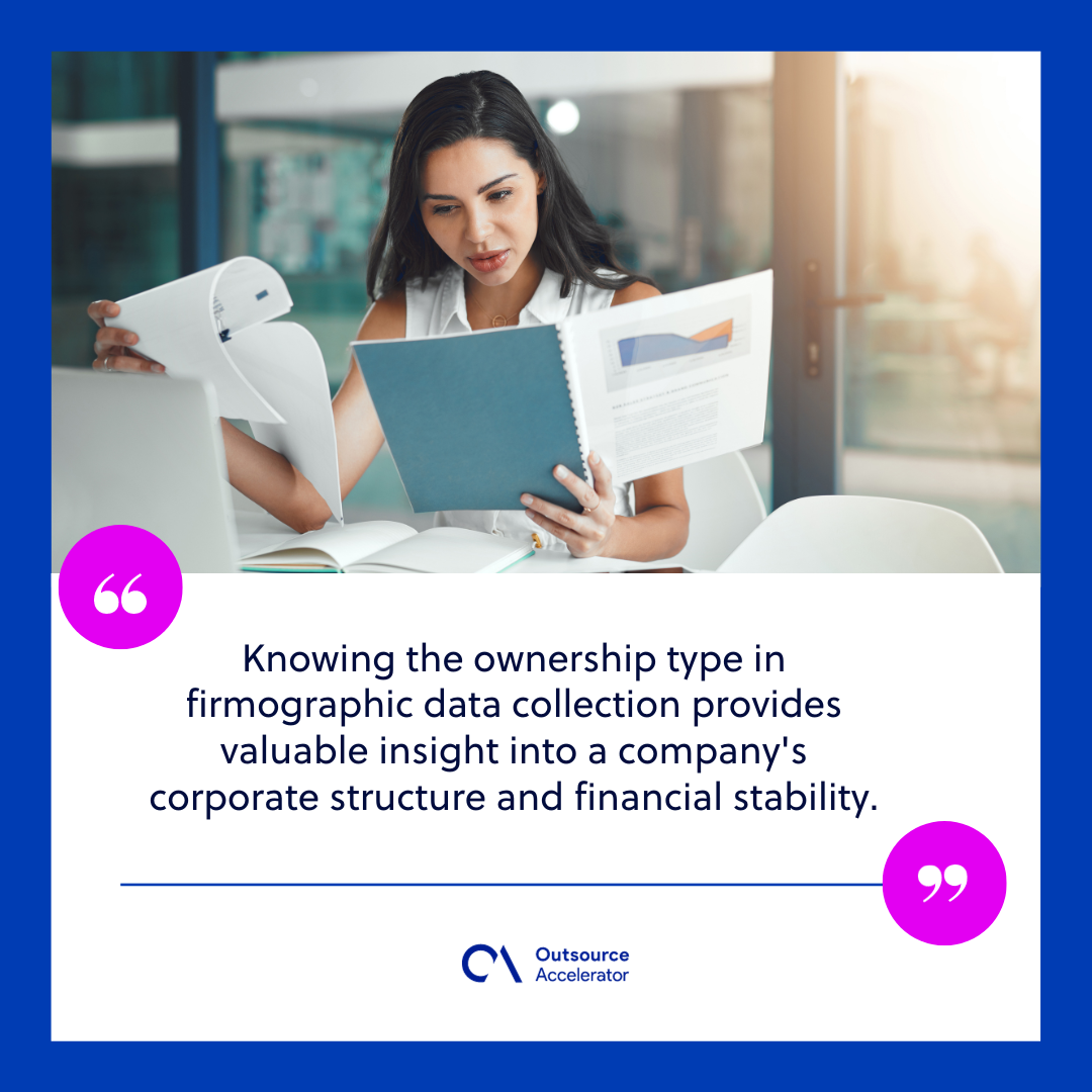 Firmographic data: Definition, types, and benefits | Outsource Accelerator