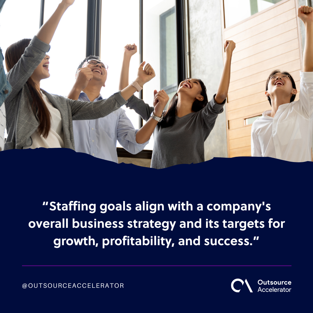 How to set staffing goals for your business | Outsource Accelerator