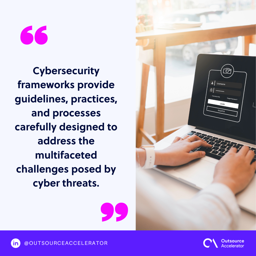 Cybersecurity frameworks: Types and security standards | Outsource ...