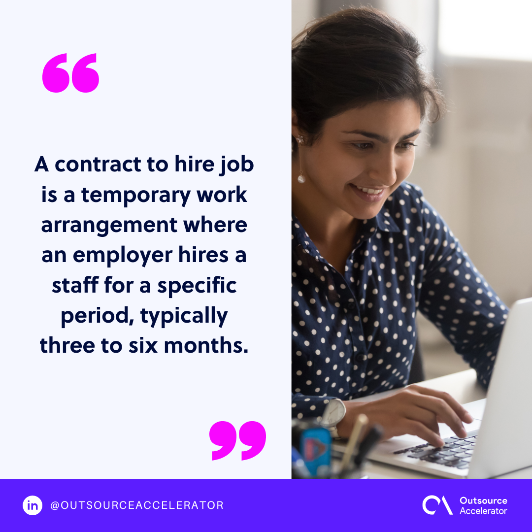 Contract to hire 101: Everything you need to know | Outsource Accelerator