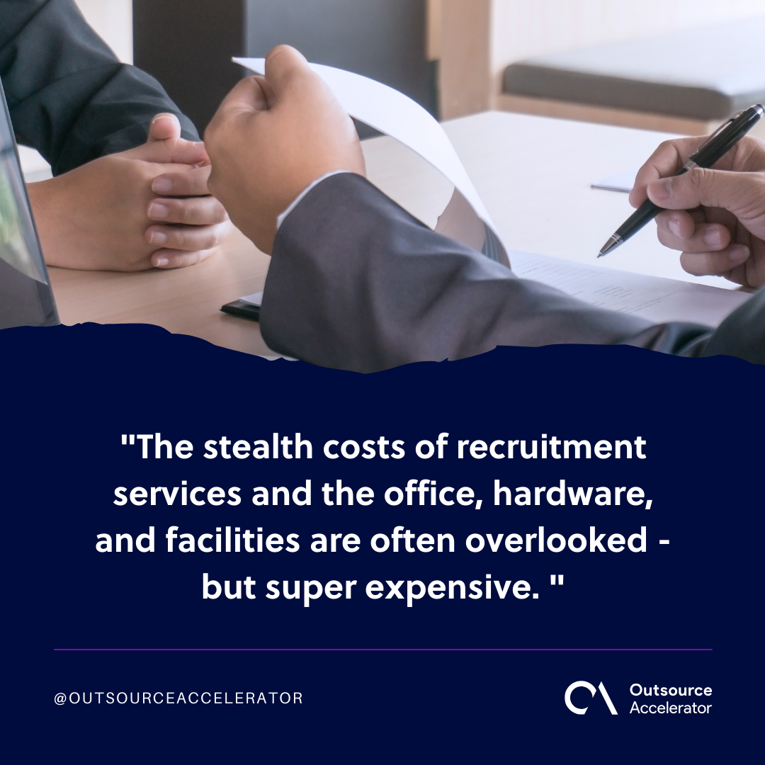 The hidden cost of employment | Outsource Accelerator