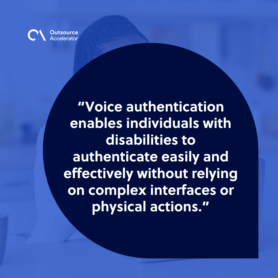 Advantages And Disadvantages Of Voice Authentication Outsource Accelerator