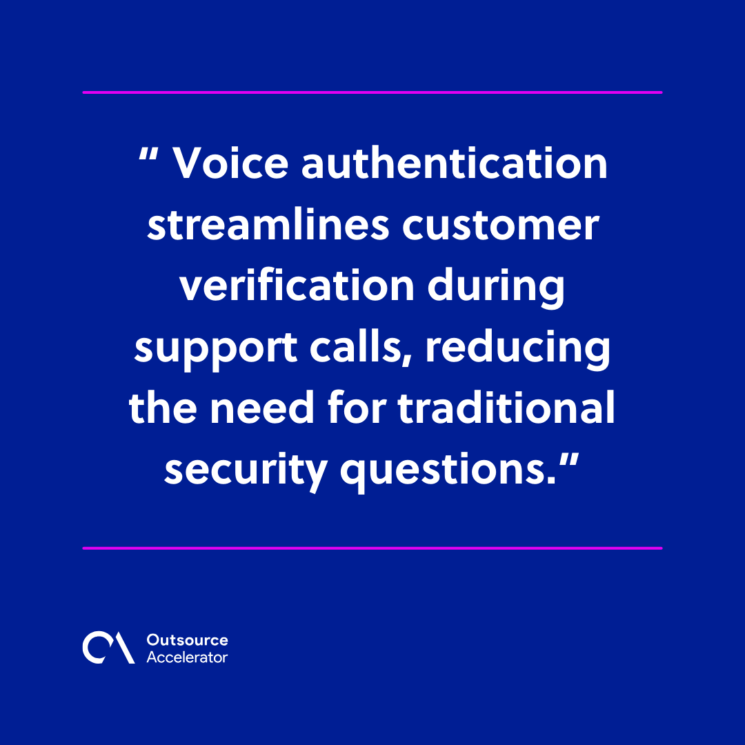 Advantages and disadvantages of voice authentication | Outsource ...