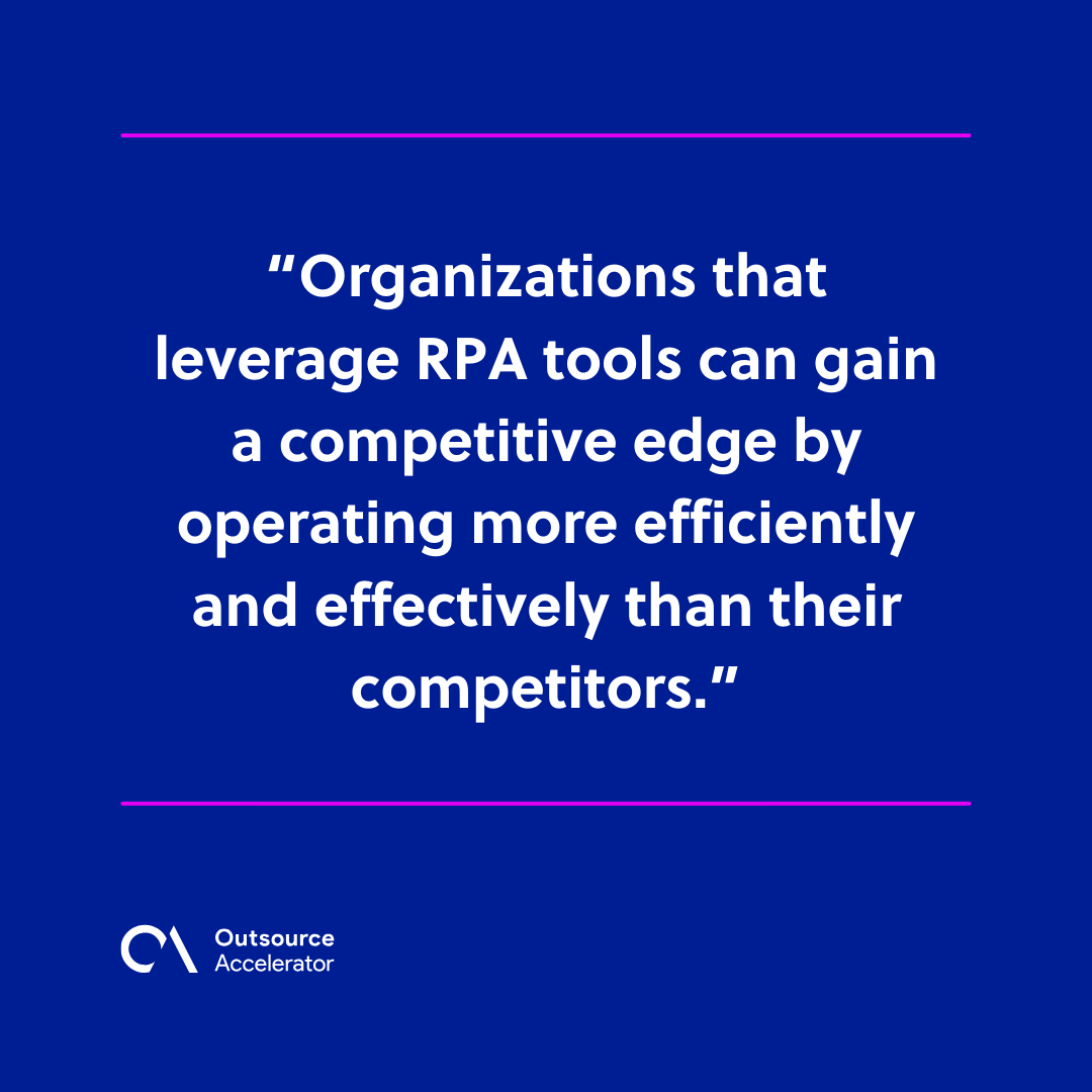 15 best RPA tools to increase efficiency | Outsource Accelerator