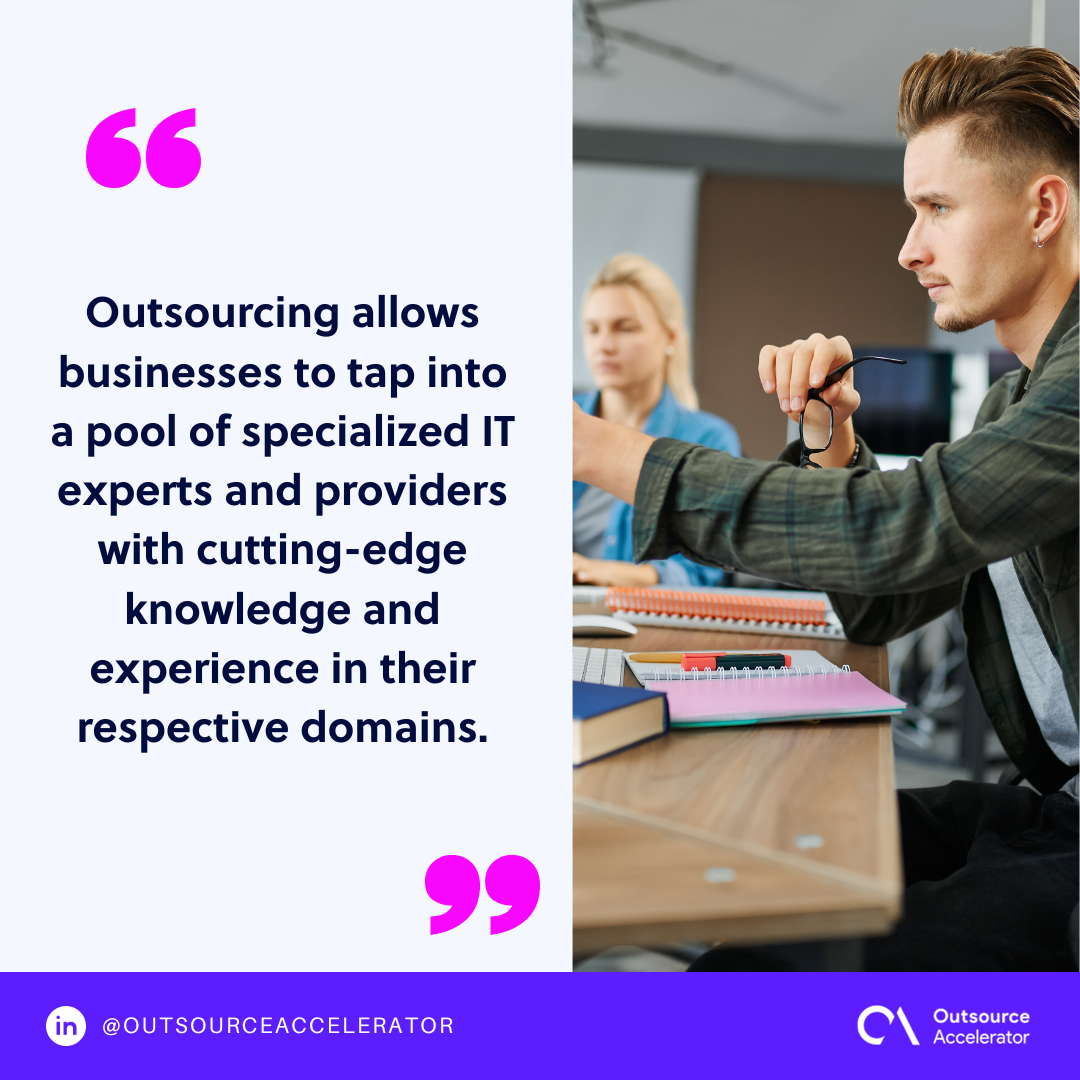 Transforming IT infrastructure: The role of outsourcing in digital ...