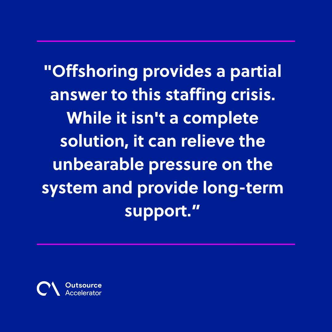 The Hospital Staffing Crisis - Offshore Can Help - Today | Outsource ...