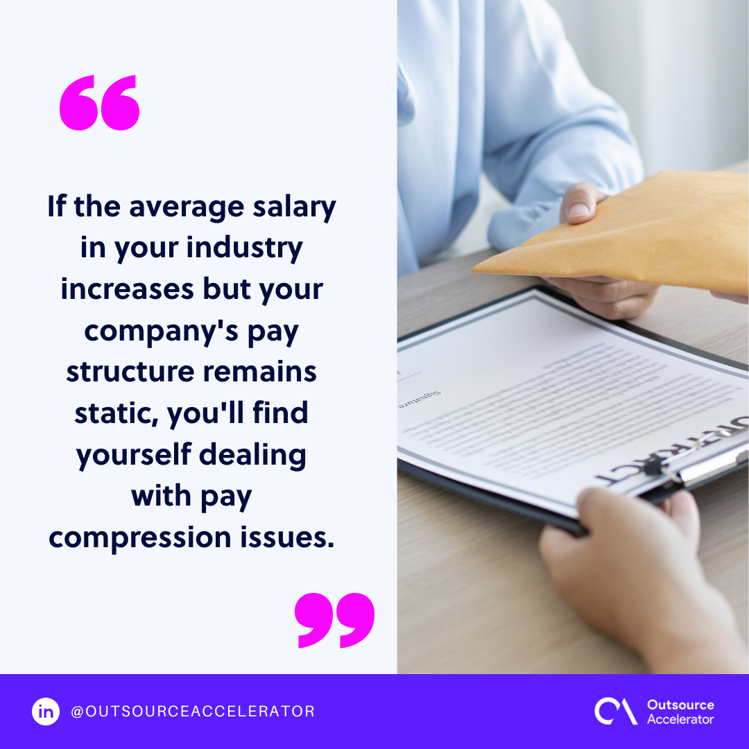 Understanding pay compression and its preventative measures | Outsource ...