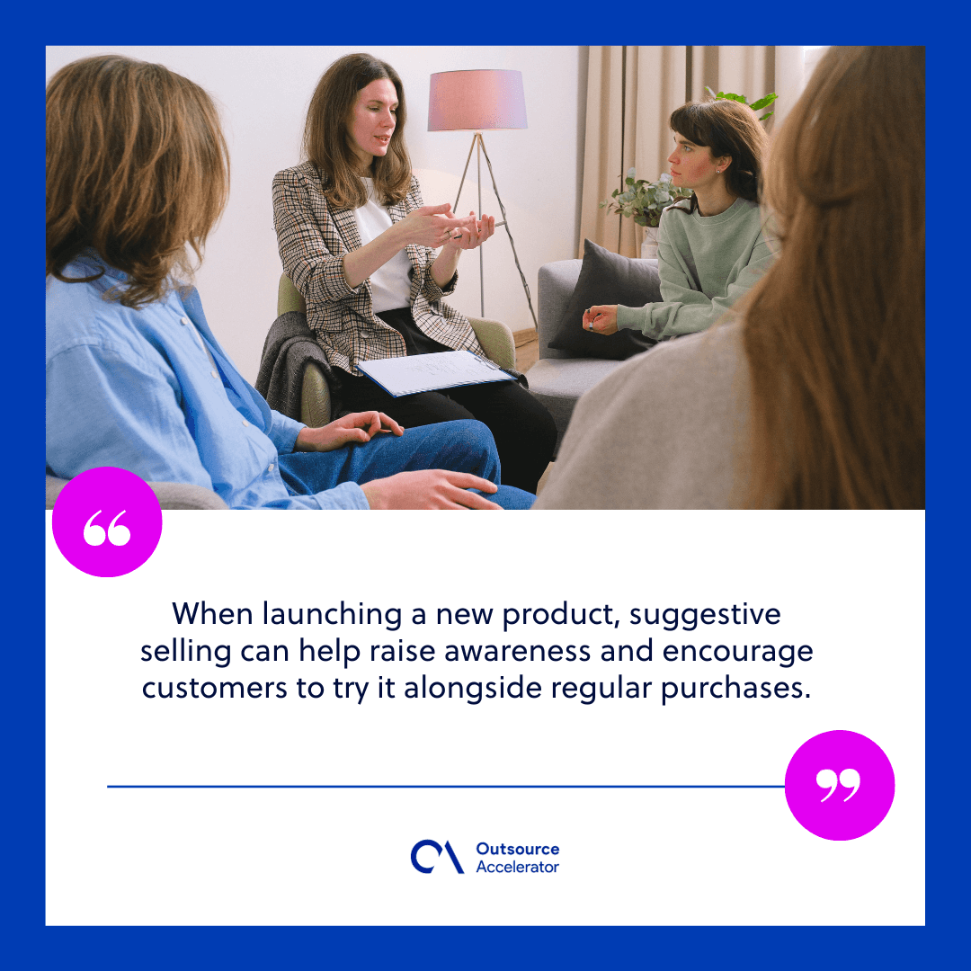 Drive sales and profits with suggestive selling | Outsource Accelerator