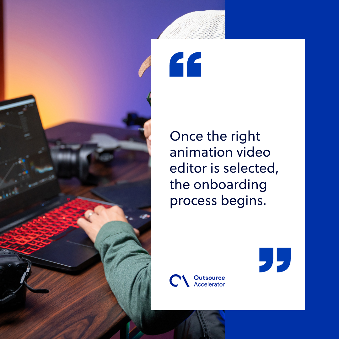 Why you should outsource your animation video editor to Booth and Partners | Outsource Accelerator