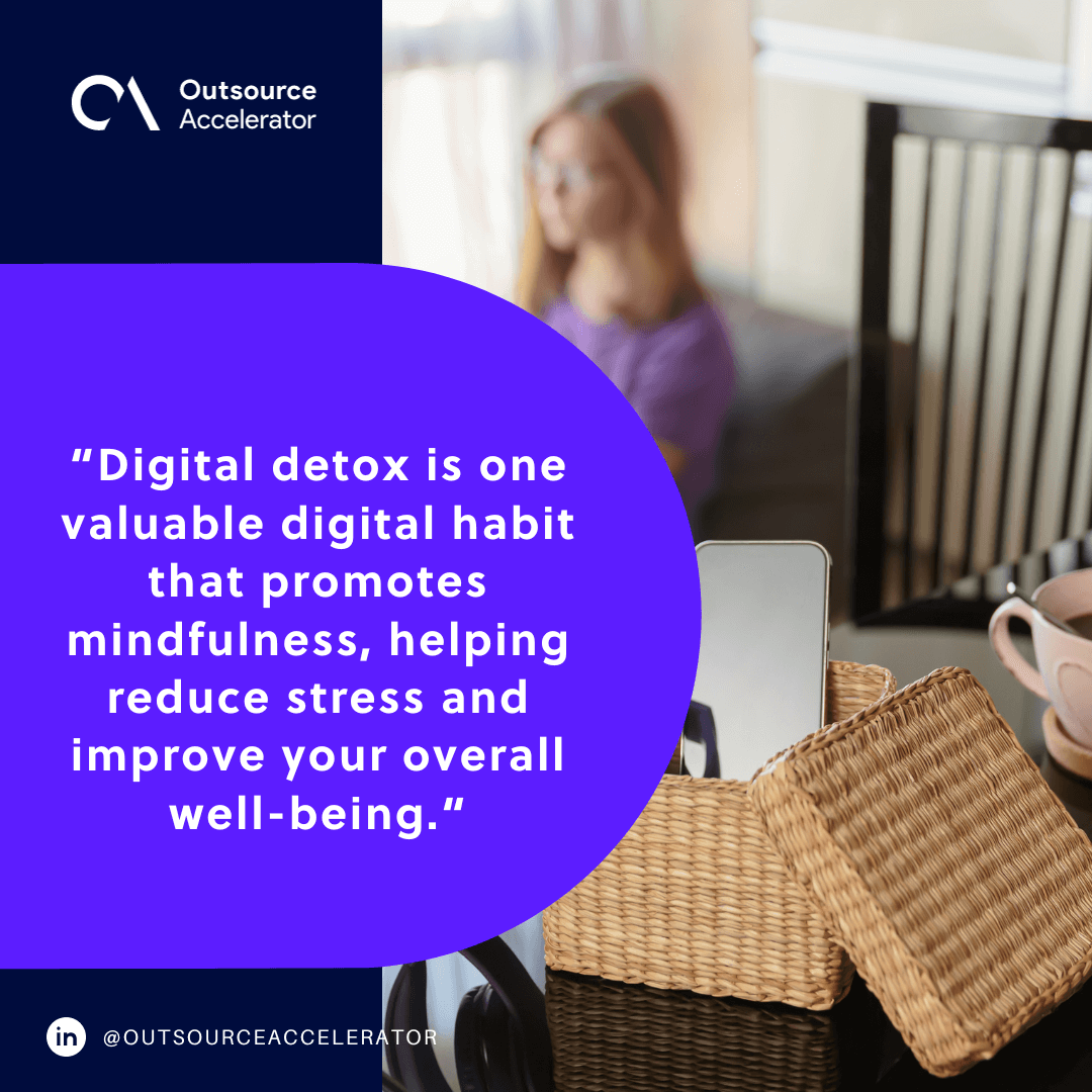 10 digital habits to pick up in 2025 | Outsource Accelerator