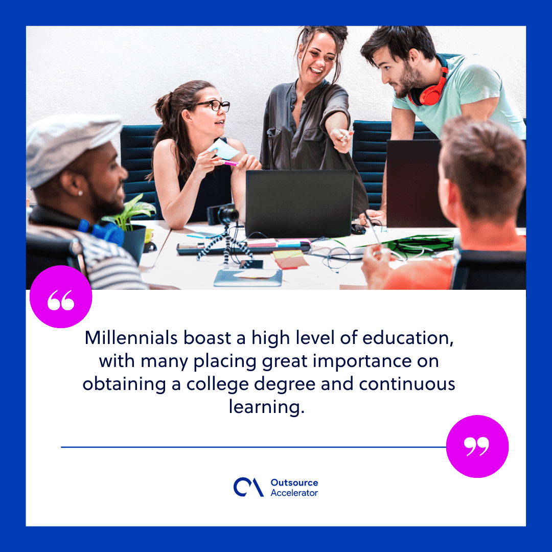 How to recruit and retain millennials in the workplace | Outsource Accelerator