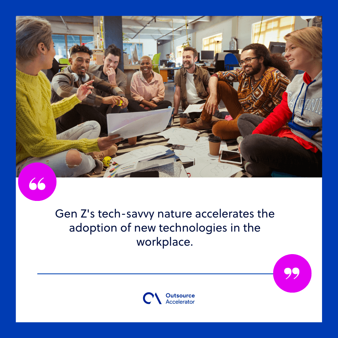 Getting to know Gen Z in the workplace | Outsource Accelerator