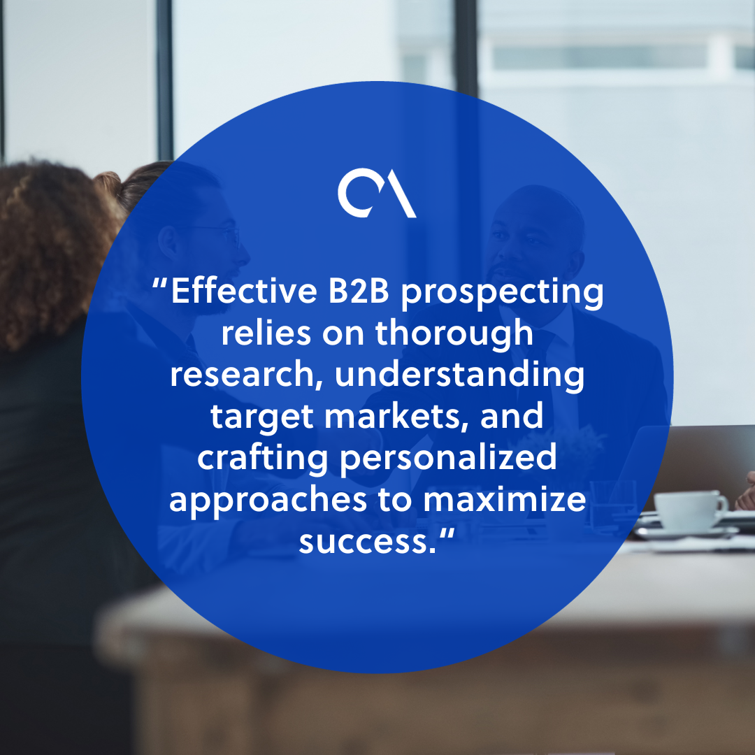 B2B prospecting: 5 methods for guaranteed success | Outsource Accelerator