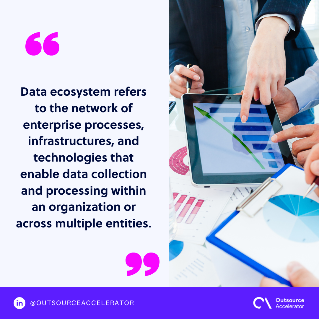 Data ecosystem and its components | Outsource Accelerator