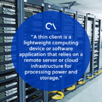 Thin client vs. Thick client: What's the difference? | Outsource ...