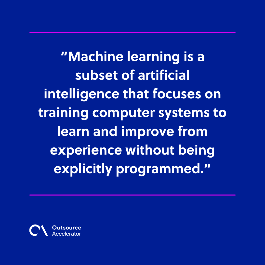 Transforming business processes through machine learning | Outsource ...