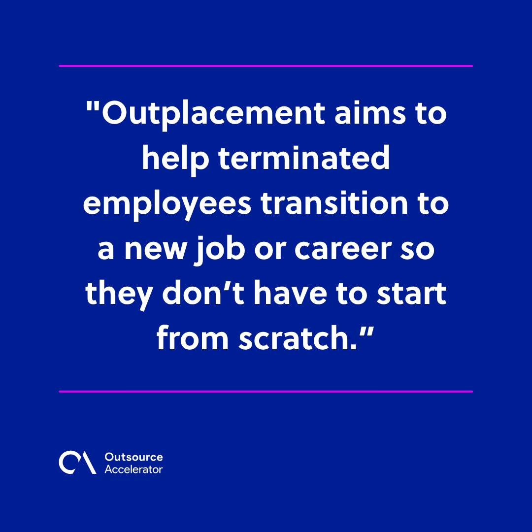 What is outplacement and how does it work? | Outsource Accelerator