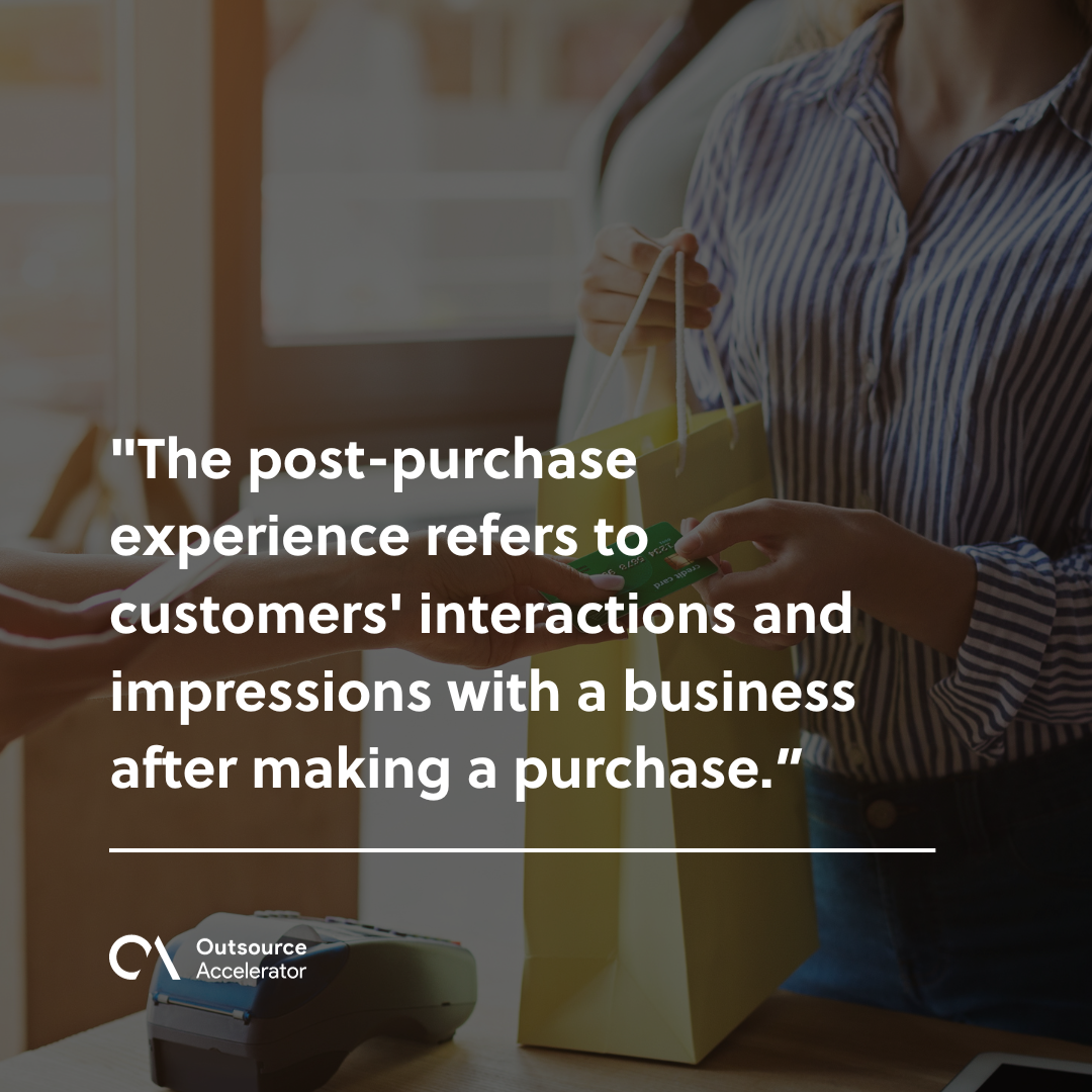 Optimizing the post-purchase experience: A complete guide | Outsource ...