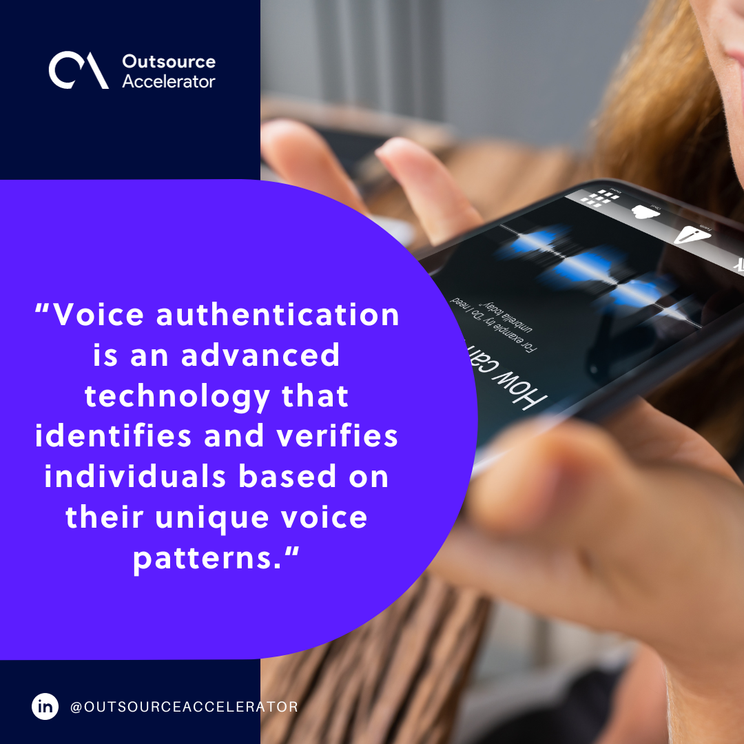 Advantages And Disadvantages Of Voice Authentication Outsource Accelerator