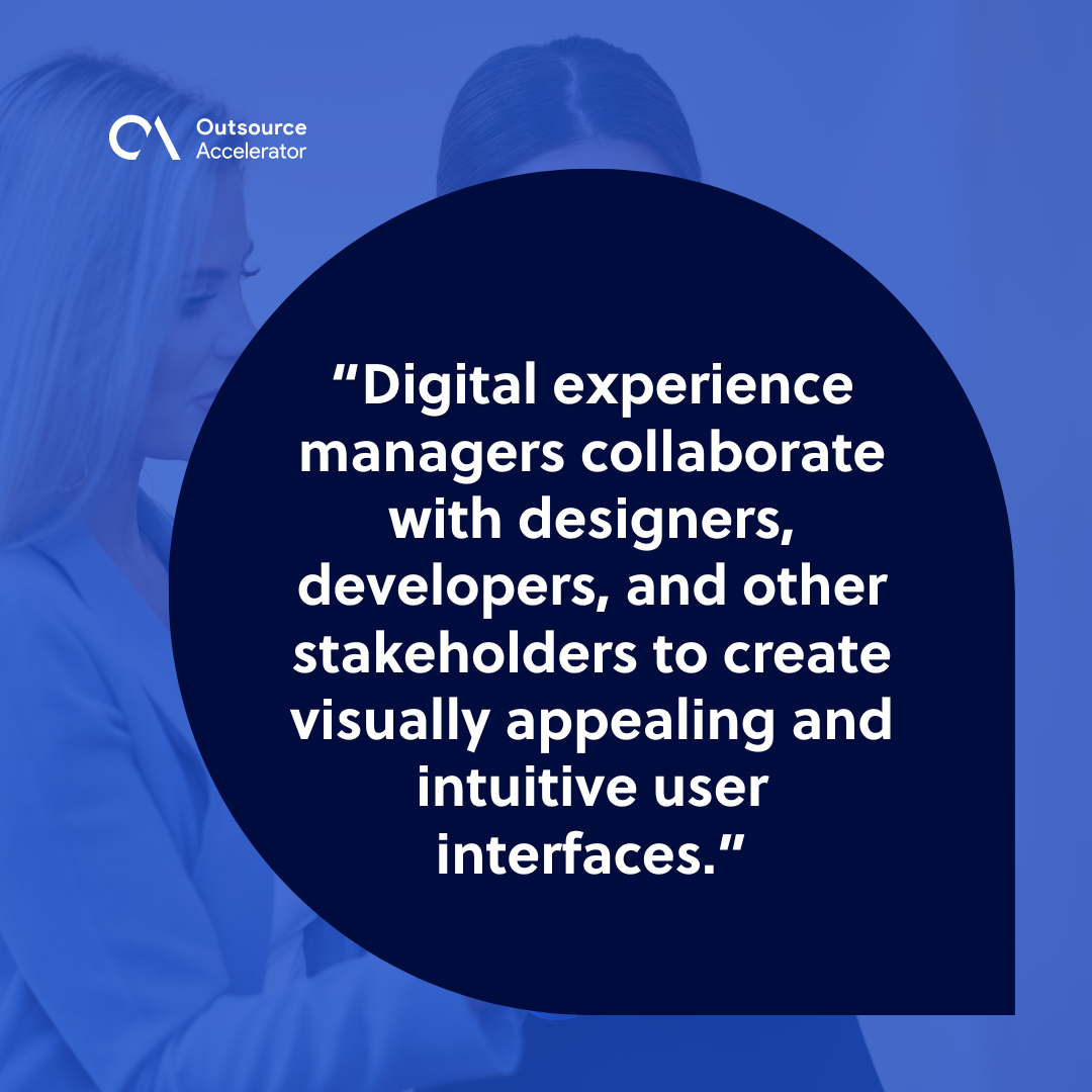 Understanding the role of a digital experience manager | Outsource ...
