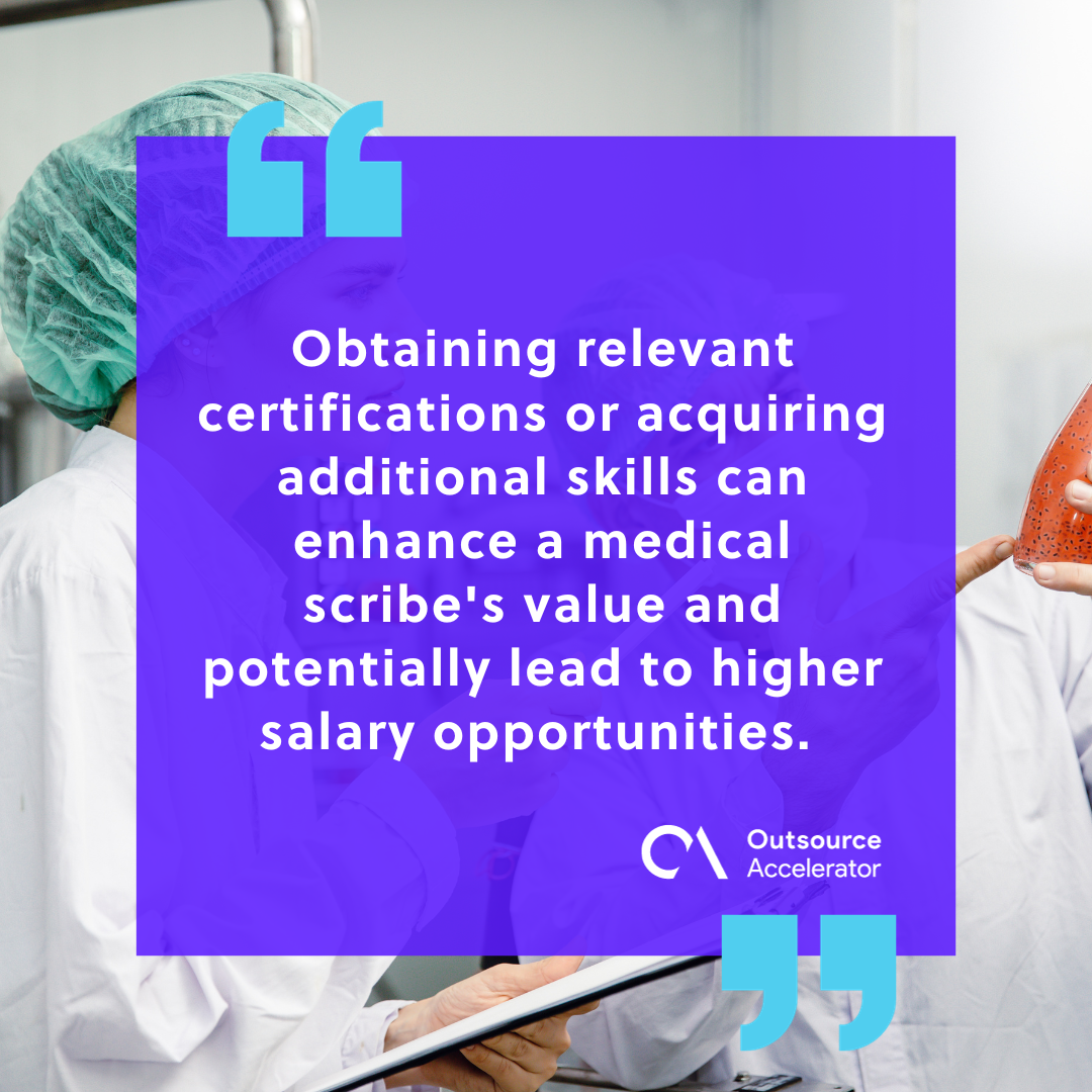 How much does a medical scribe make? | Outsource Accelerator