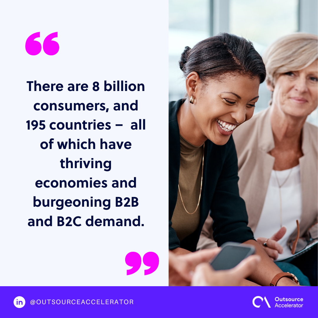 Default global: Global is the new black | Outsource Accelerator