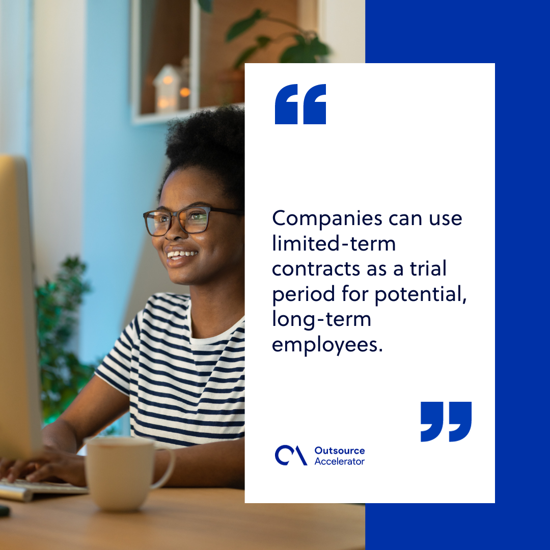 What is limited-term employment? | Outsource Accelerator