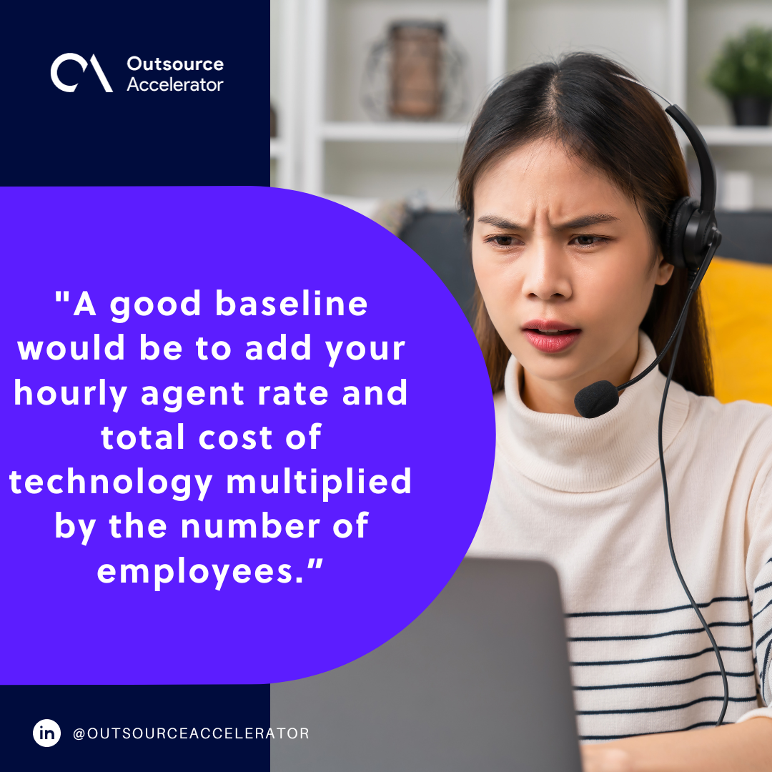 What is the average telemarketing cost? | Outsource Accelerator