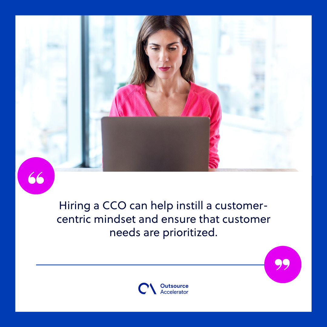 Who is the chief customer officer? | Outsource Accelerator