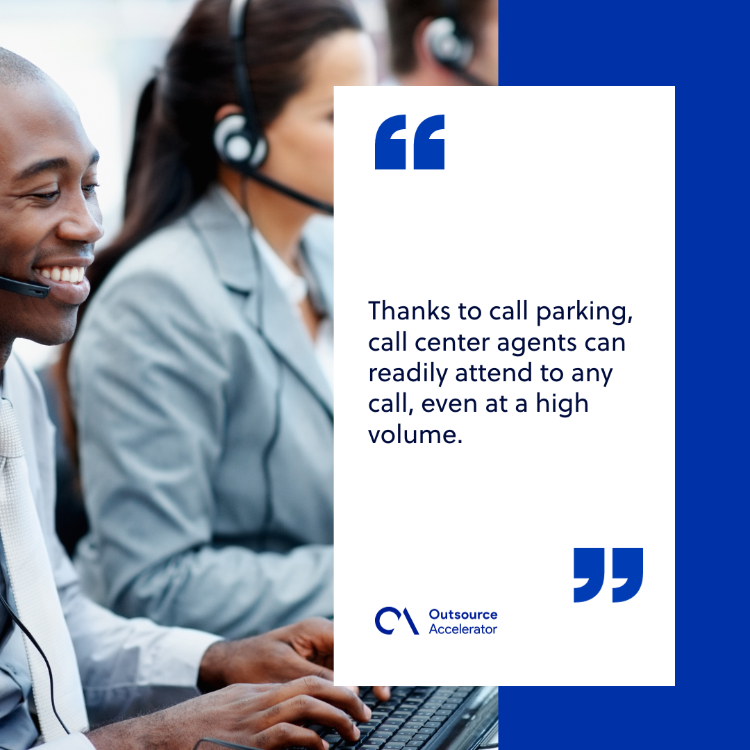 What is a call park? | Outsource Accelerator