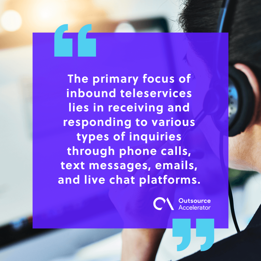 Understanding inbound teleservices in modern business | Outsource ...
